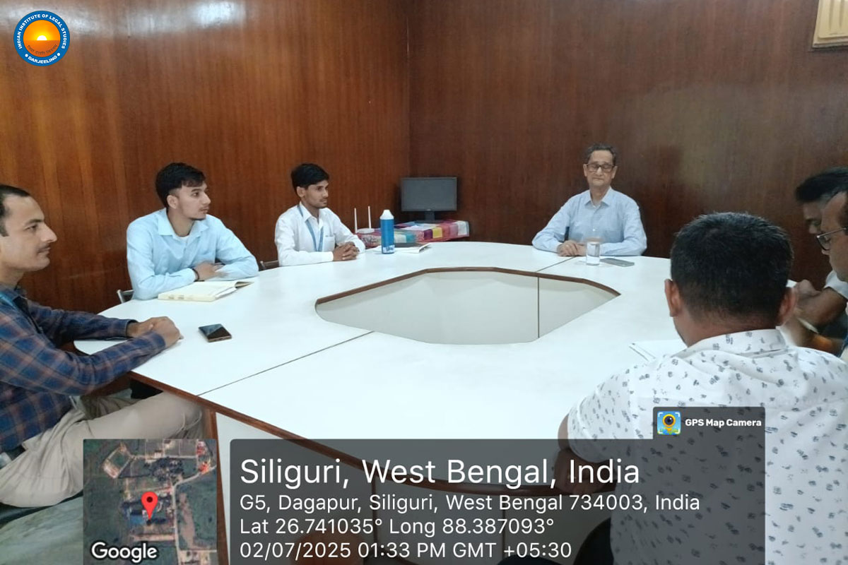 Indian Institute Of Legal Studies Organized Orientation Cum Training ...